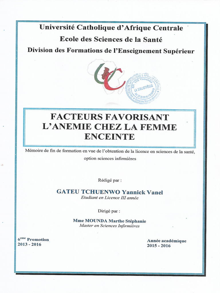 Gateu Tchuenwo Yannick Vanel | PDF