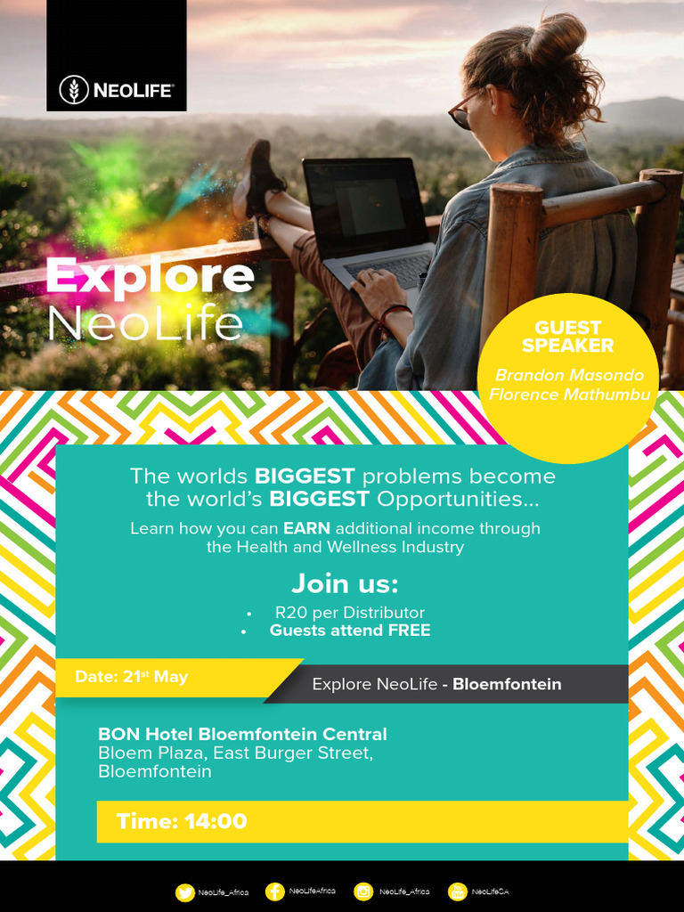 Explore NeoLife Bloemfontein | PDF