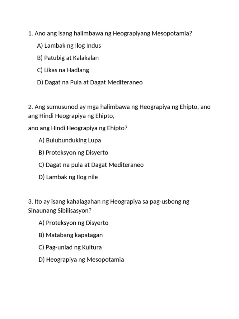 Modyul 4 AP Quiz | PDF