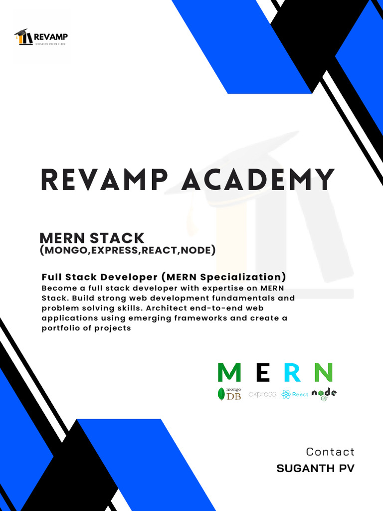 Fullstack - Mern Premium Brochure | PDF | Java Script | Html