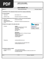Lupranate MS Isocyanate Safety Data Sheet | PDF | Asthma | Toxicity