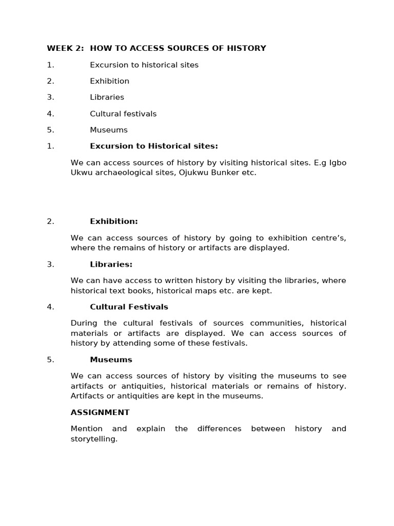 Accessing Sources of History | PDF