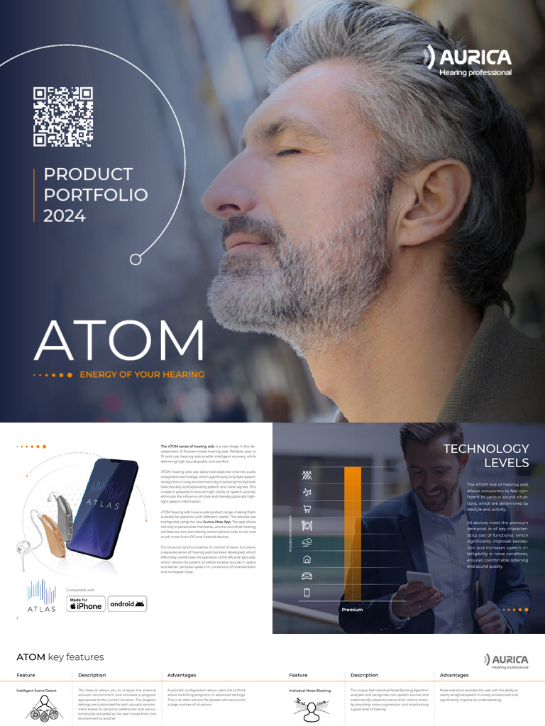 Aurica Atom Wireless Hearing Aids | PDF | Hearing Aid | Hearing