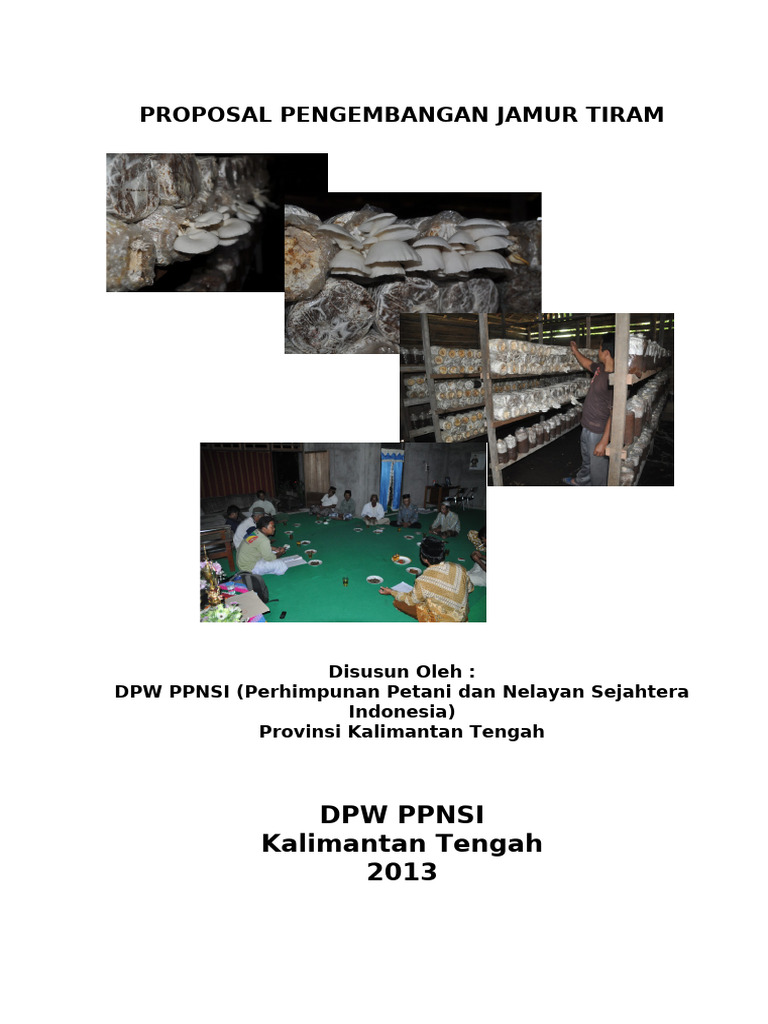Proposal Jamur Tiram | PDF