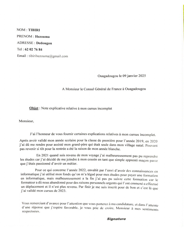 Note Explicative | PDF