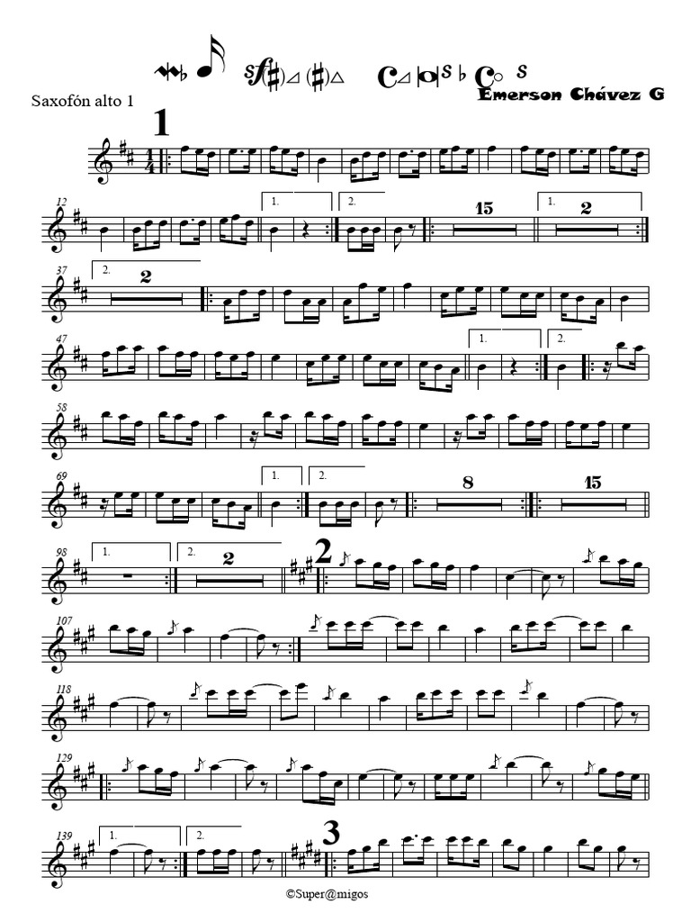 Salay Emer - Saxo 1 | PDF