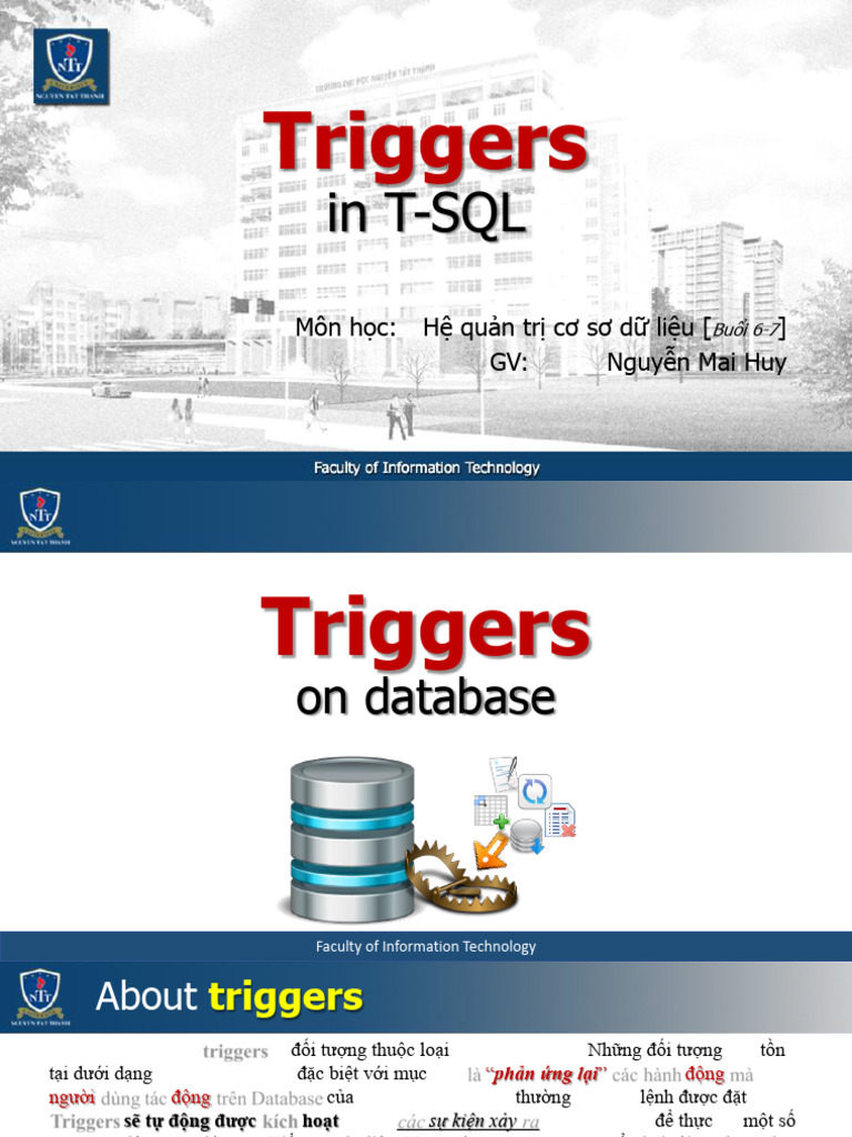 06 Triggers | PDF