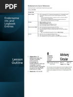 FAA Endorsement Labels Guide | PDF | Aeronautics | Flight Instructor