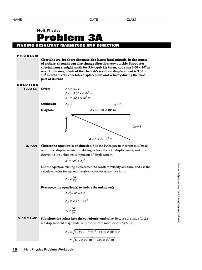 Vectors Practice Problems With Solutions | PDF