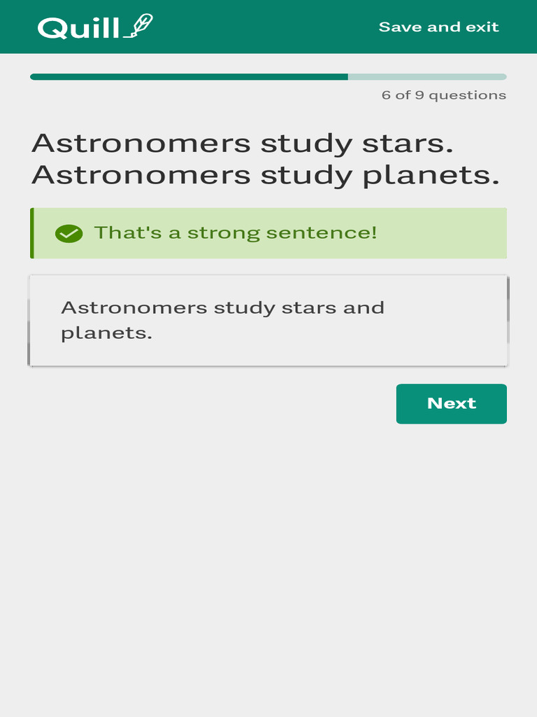 Quill.org Compound Objects 1 | PDF