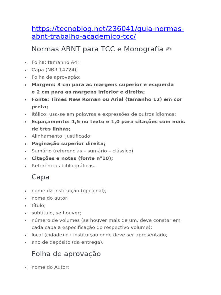 NORMAS ABNT | PDF