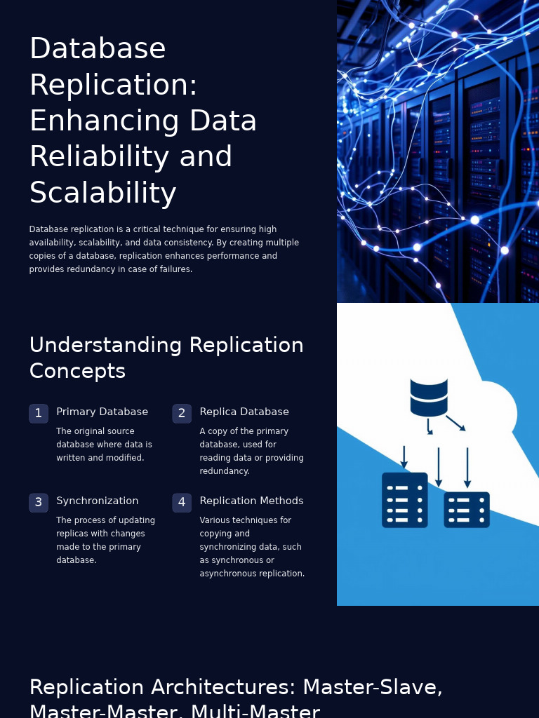 Database Replication: Key Concepts & Benefits | PDF | Replication ...
