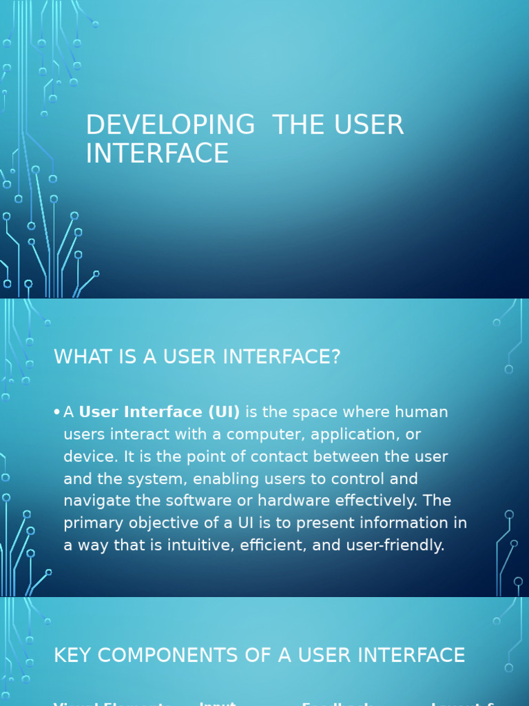 UI Design & Development Essentials | PDF | User Interface | Computing