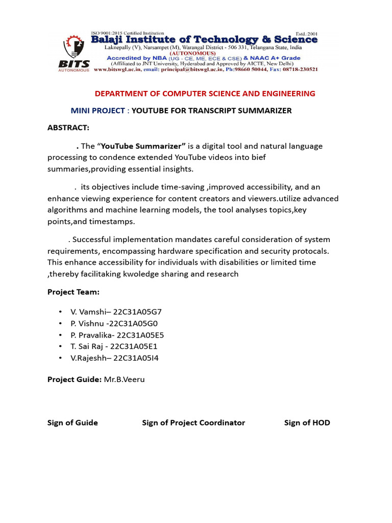 Miniproject Affirmation | PDF