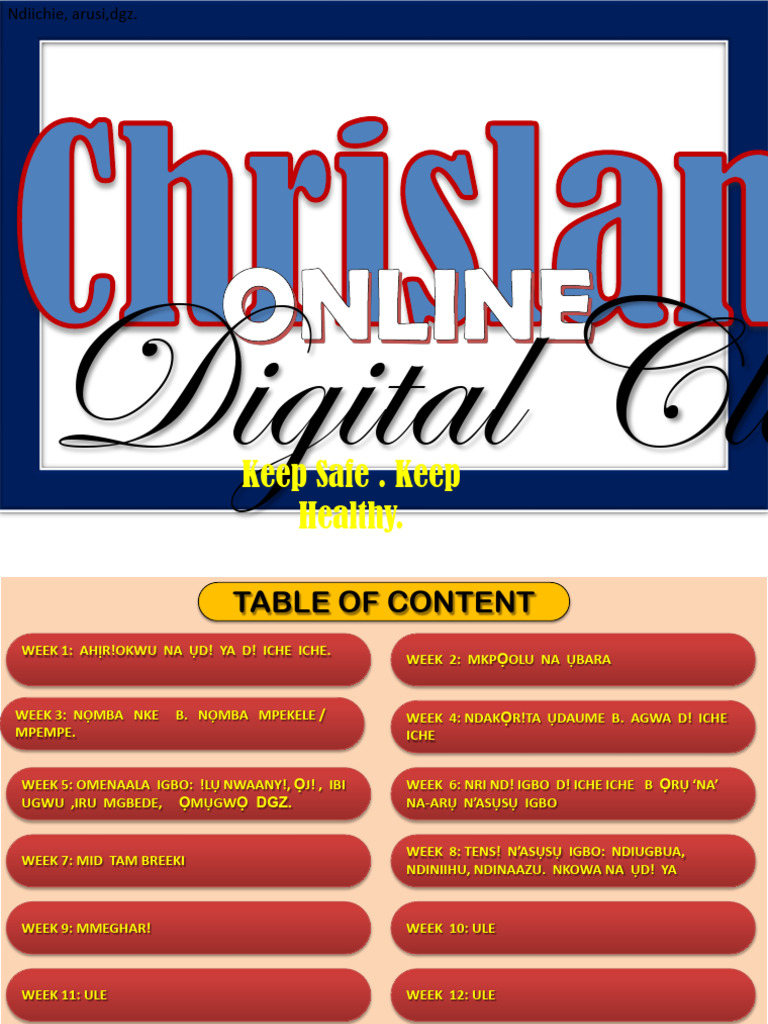 classnote_b4bfc34330b00704b992d059bd1be8b0208932518 | PDF | Igbo People