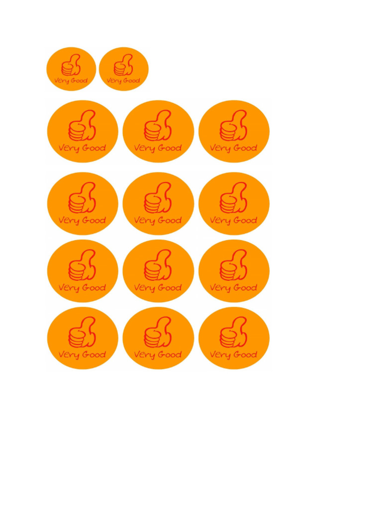 Very Good Stickers | PDF