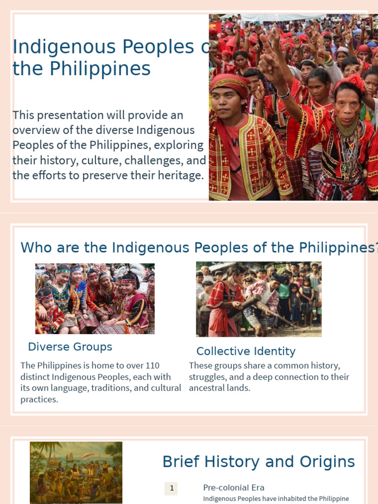 Overview of Indigenous People in The Philippines | PDF | Indigenous ...