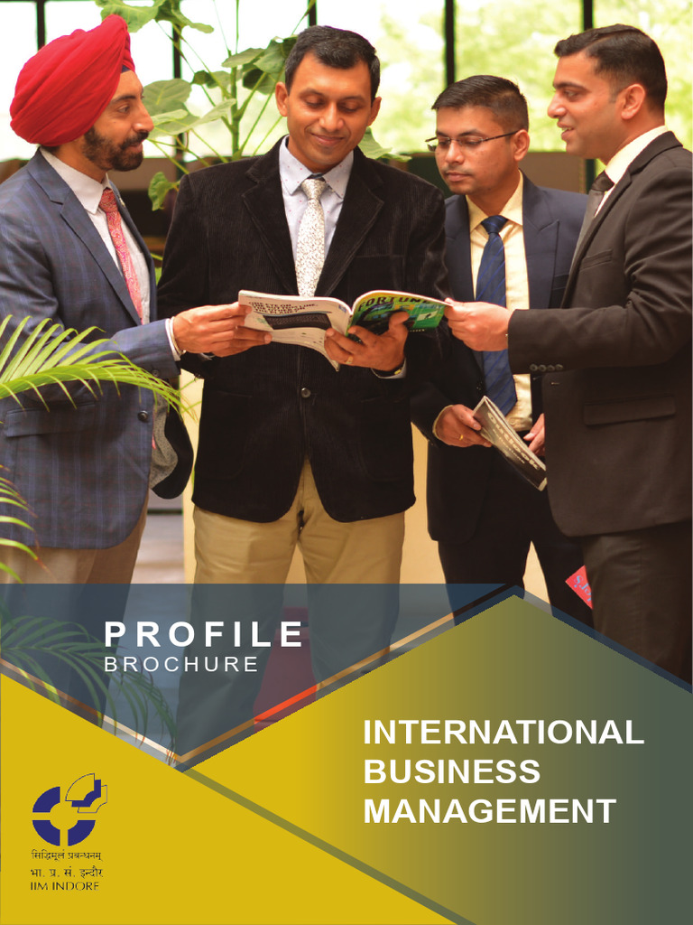 CPIBM Brochure - IIM Indore (Updated) | PDF | Business