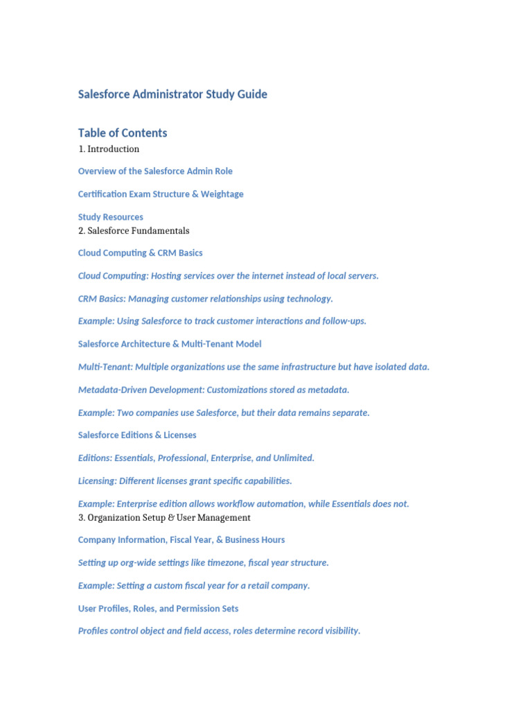 Salesforce_Admin_Guide | PDF