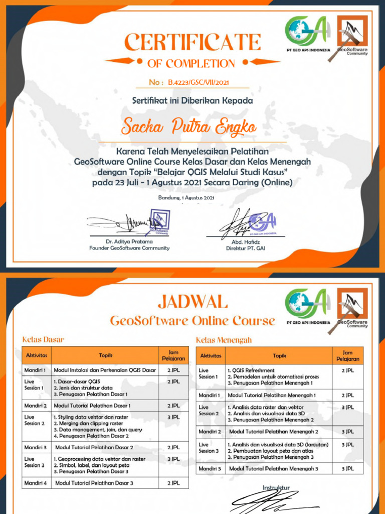 QGIS Training - Sacha Putra Engko | PDF