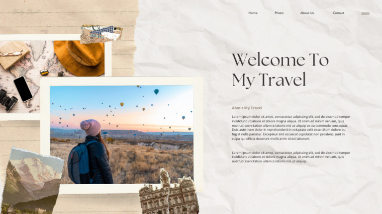 Beige Collage Travel Presentation | PDF