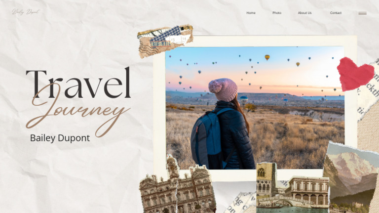 Beige Collage Travel Presentation | PDF