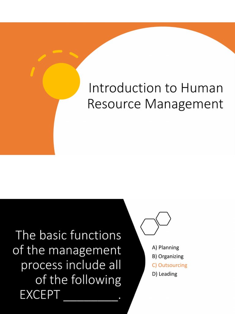 Reviewer - Introduction To HRM | PDF