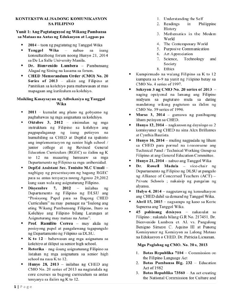 konkom yunit I | PDF