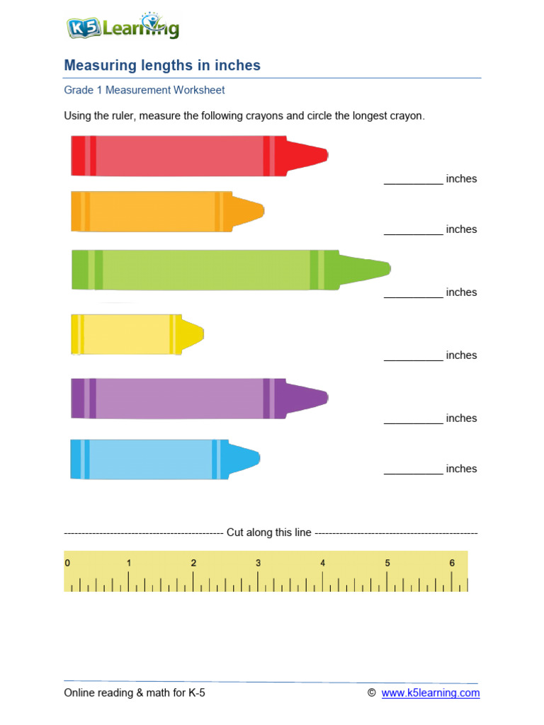 Crayon Measurement | PDF