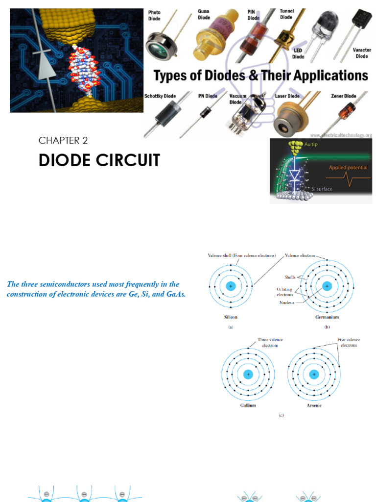 I_am_sharing_'CHAPTER_2_Diode_Circuit'_with_you_241009_190534 | PDF | P–N Junction | Semiconductors