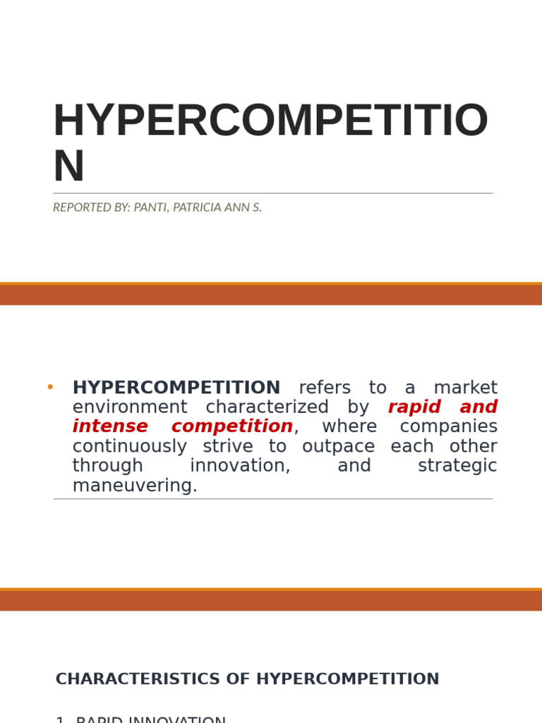 Hypercompetition | PDF