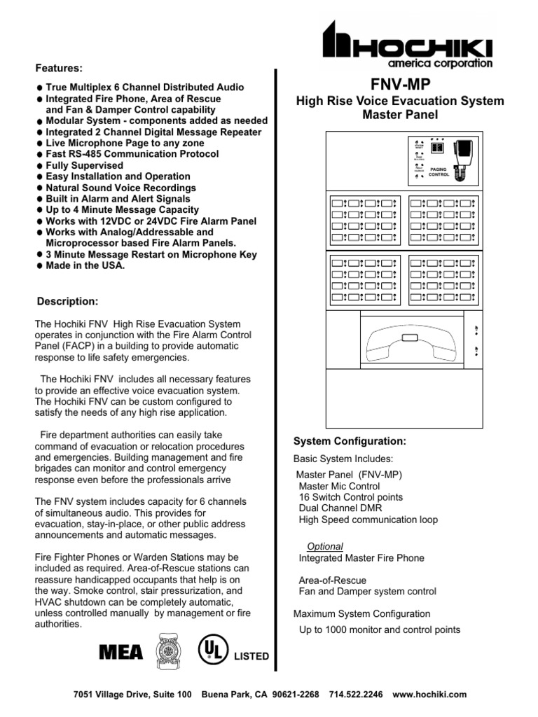 Hochiki X-MP (Original) | PDF | Electrical Engineering | Computing