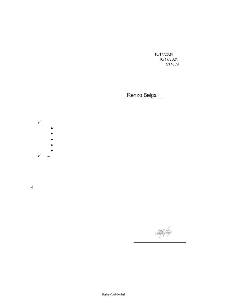 HI-PRECISION CLINIC LOA MDSI - Renzo Belga (1) | PDF