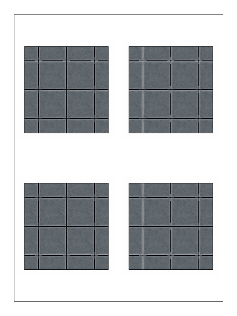 Miniature Floor Tile Designs Guide | PDF