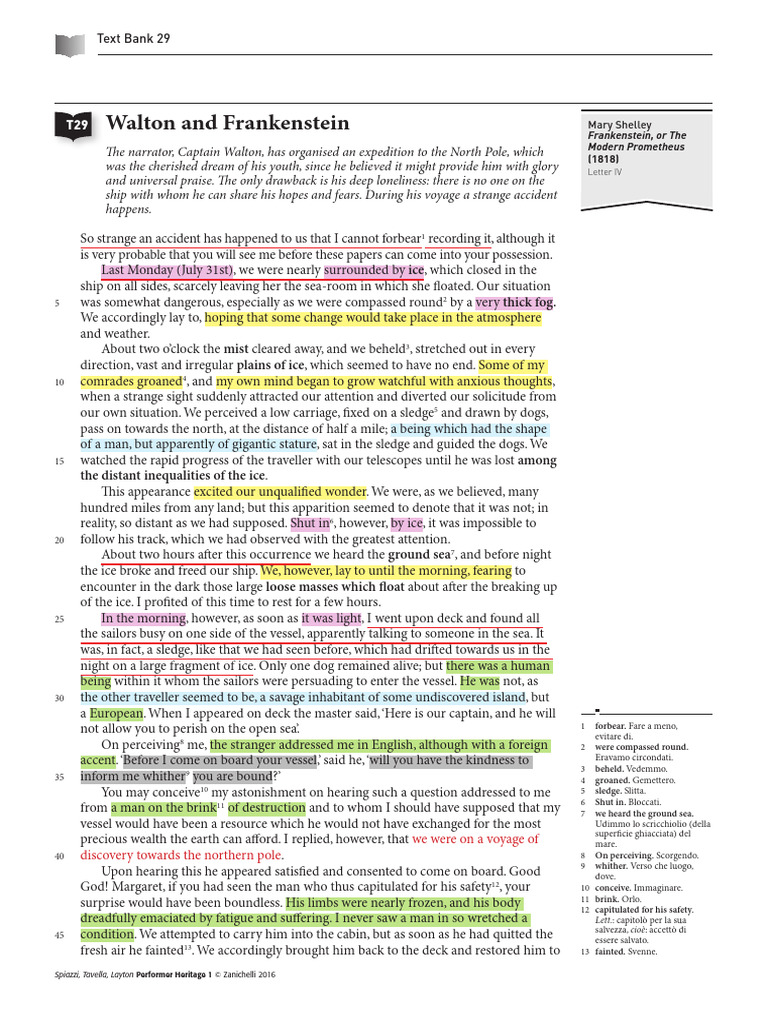 TB29_M_Shelley_Walton_and_Frankenstein | PDF | Frankenstein