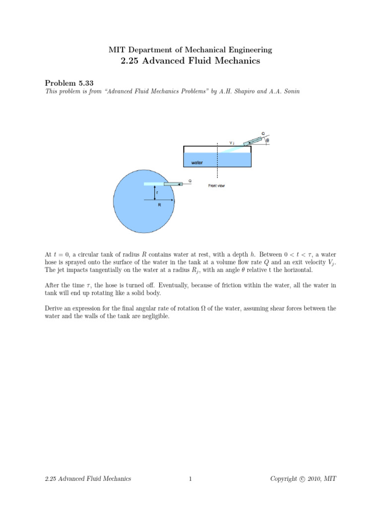 MIT2 25F13 Shapi5.33 Prob | PDF