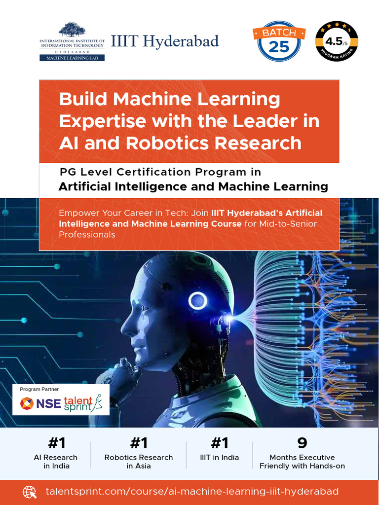 AI & ML Course for Tech Professionals | PDF