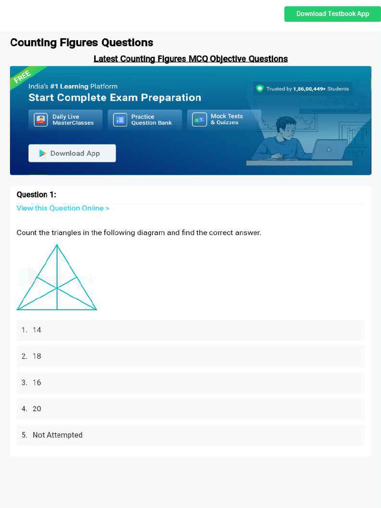 mcq-on-counting-figures--5eea6a0e39140f30f369e465 | PDF