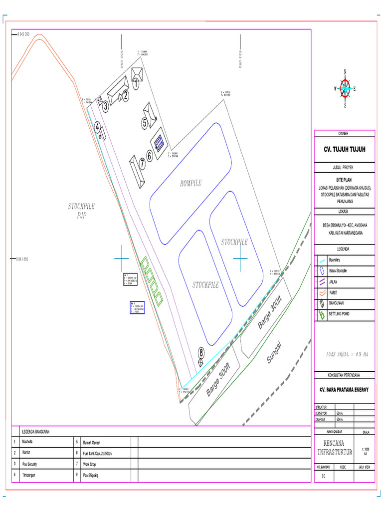 Layout Stockpile CV.77 For IMB | PDF