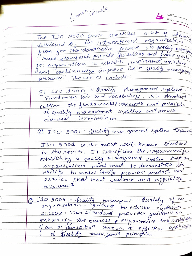 ISO 9000 Quality Management Guide | PDF