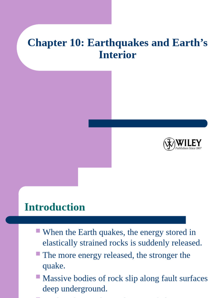 Understanding Earthquakes and Seismic Waves | PDF | Earthquakes ...