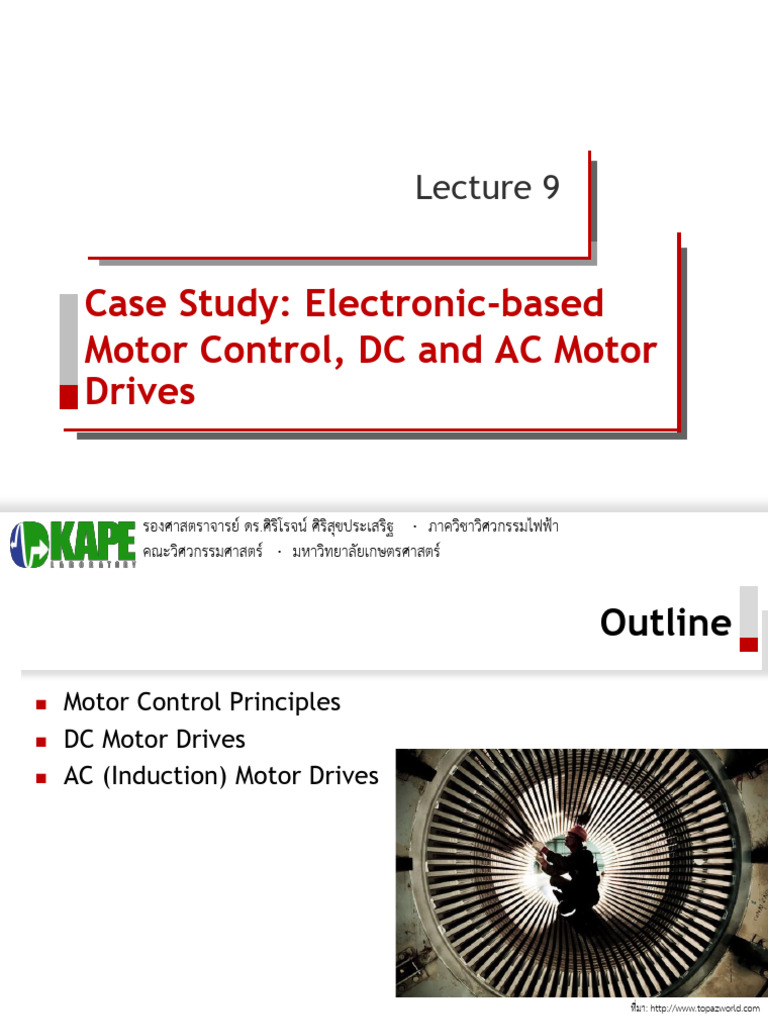 Lec 9 Motor Drives | PDF