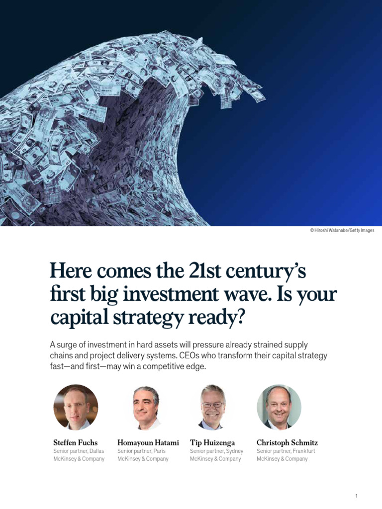 Capital Strategy for $130 Trillion Wave | PDF | Climate Change ...