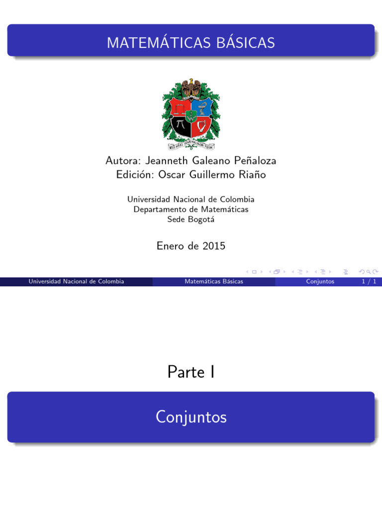Introducción a Conjuntos Matemáticos | PDF | Conjunto (Matemáticas ...