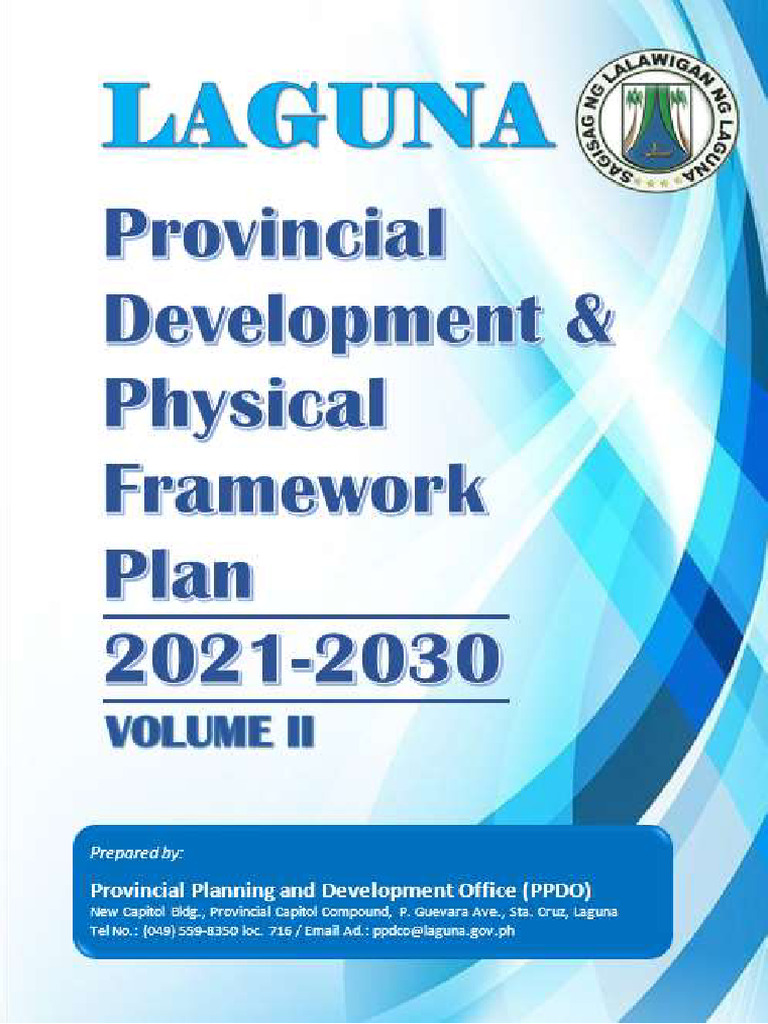 Laguna PDPFP 2021-2030 Volume II | PDF | Flood | Emergency Management