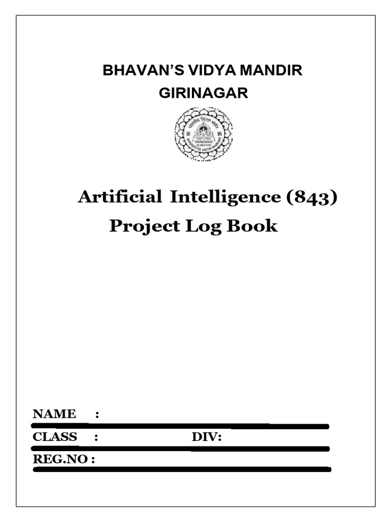 Ai Capstone Project Logbook | PDF | Artificial Intelligence | Intelligence (AI) & Semantics