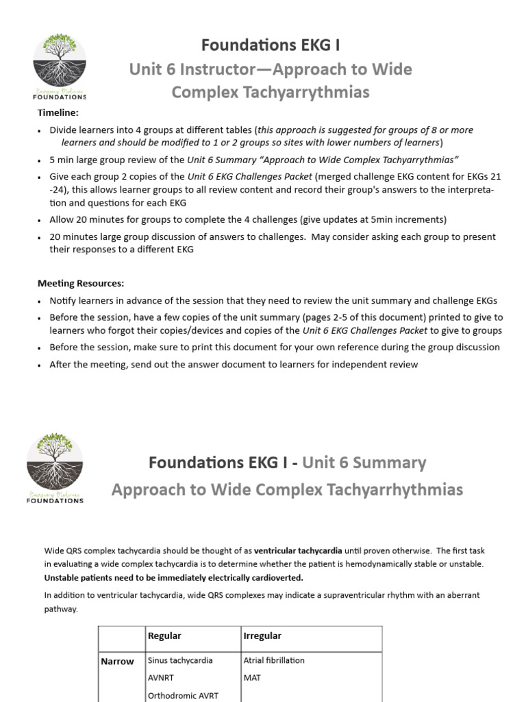 EKG-I-U06-Instructor-Resource-Packet-1 (1) | PDF | Electrocardiography ...