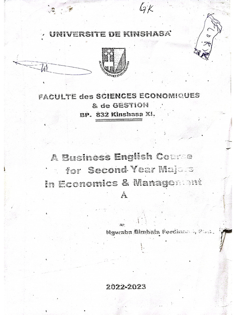 Cours D'anglais L2 LMD CamScanner 17-01-2025 14.31 | PDF