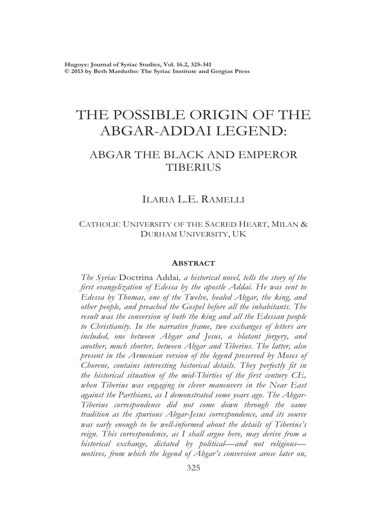 10.31826_hug-2014-160112 | PDF | Herod Antipas | Pontius Pilate