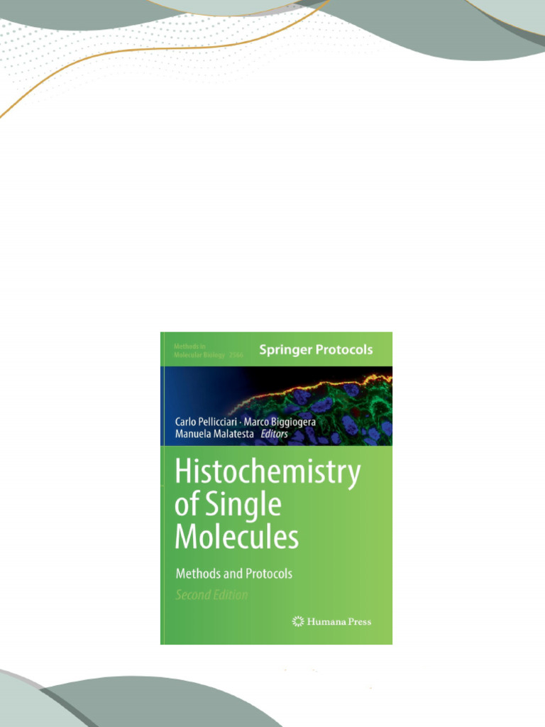(Ebook) Histochemistry of Single Molecules: Methods and Protocols by ...